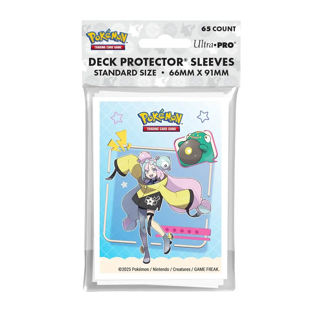 UP - IONO AND BELLIBOLT 65CT DECK PROTECTOR SLEEVES FOR POKÉMON ...